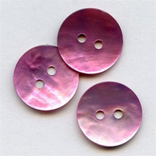 1005 Dyeable Agoya Shell Button, 6 Colors and 3 Sizes - Sold by the Dozen