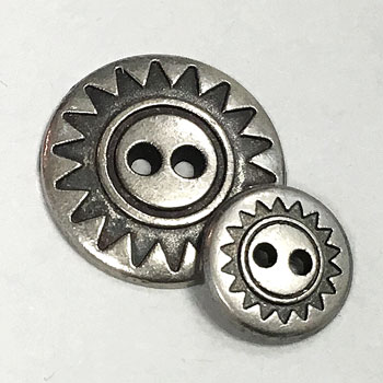 M-306 Southwestern Metal Shank Button - 2 Sizes