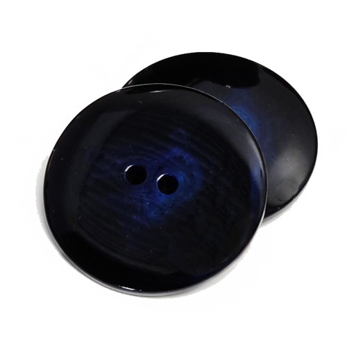 H-5117 Large Horn Look Button - 1-3/8" 4 Colors