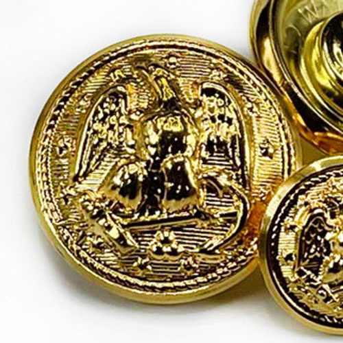 29929 US Navy, Gold Military Uniform Button, 7/8"