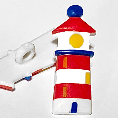 CH-2722 Lighthouse Button