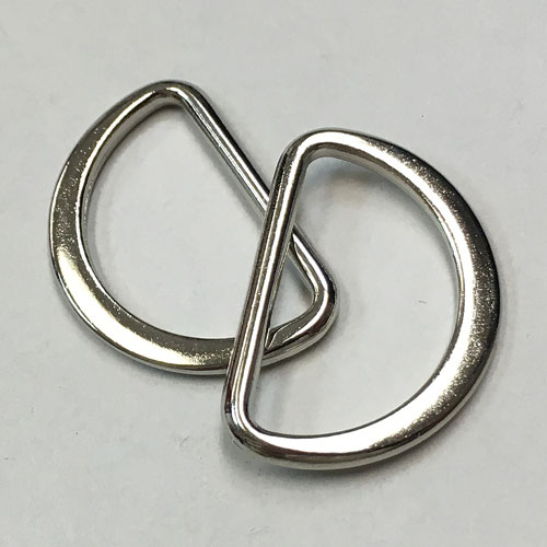 D-450 Silver, 1 inch D-Ring