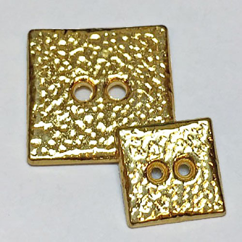 M-7829-Square Metal Button, 2 Sizes