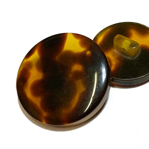 PT-1500 - Tortoise-Look Shank Button, 4 Sizes